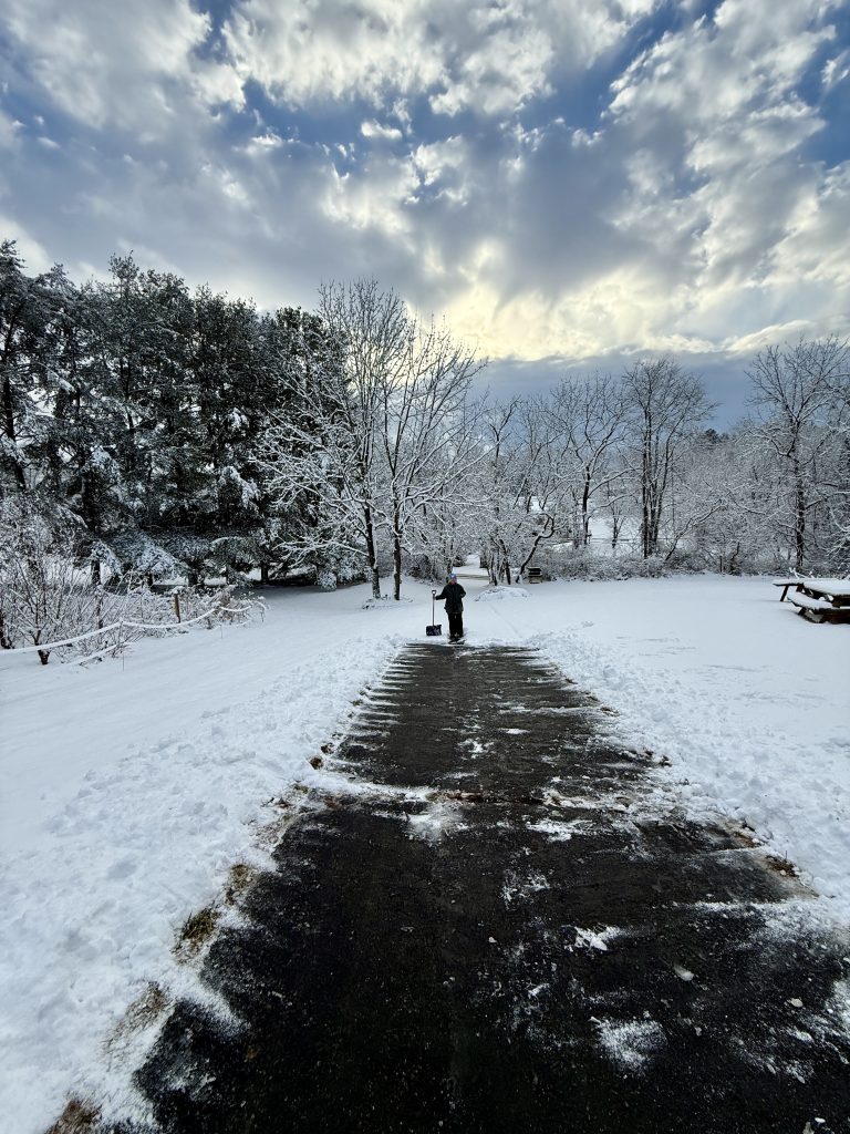 Snow on the Hill - Celadon Hill